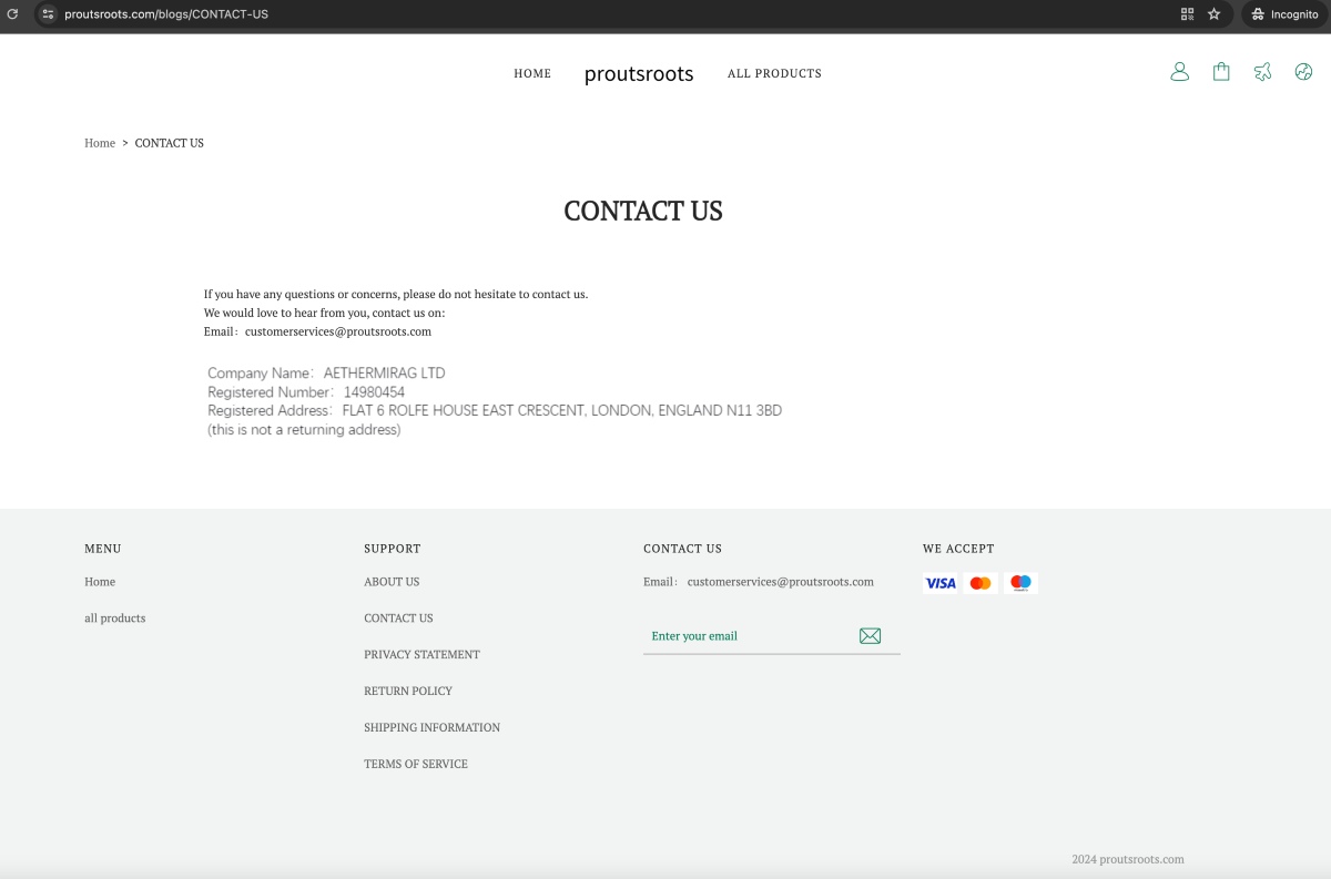 AETHERMIRAG LTD Scam Or Genuine? AETHERMIRAG LTD Review